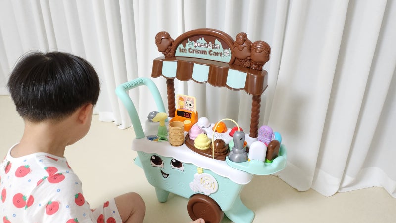 돌아기선물 어린이날 아이가 좋아하는 장난감 아이스크림 카트 디럭스 네이버 블로그