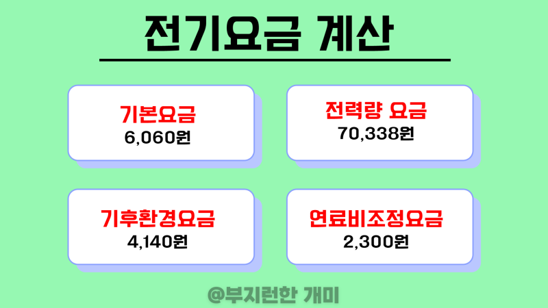 가정용 전기요금 계산기 사용방법 및 누진세 구간 정리 네이버 블로그
