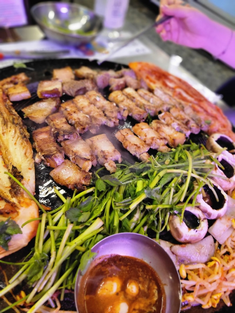 안산중앙동 고기집 마이야르 구이법으로 먹는 동두천 솥뚜껑삼겹살 안산중앙점 네이버 블로그