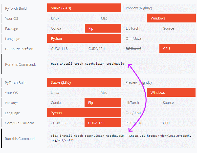 cuda버전 맞춰 pytorch 설치하기 : 네이버 블로그