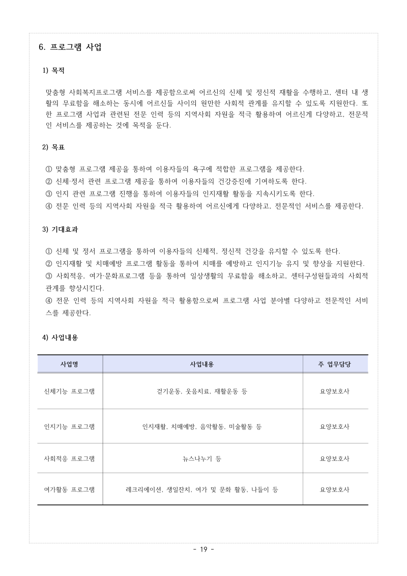 방문요양 사업계획서 작성예시 포함 네이버 블로그