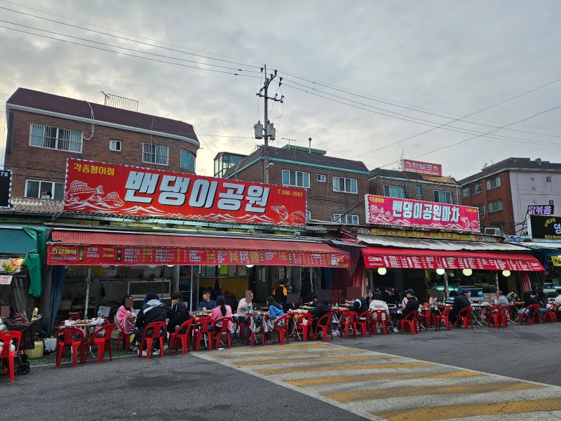 부평공원 근처 맛집 백운역 포차거리 야장 술집 밴댕이공원 네이버 블로그