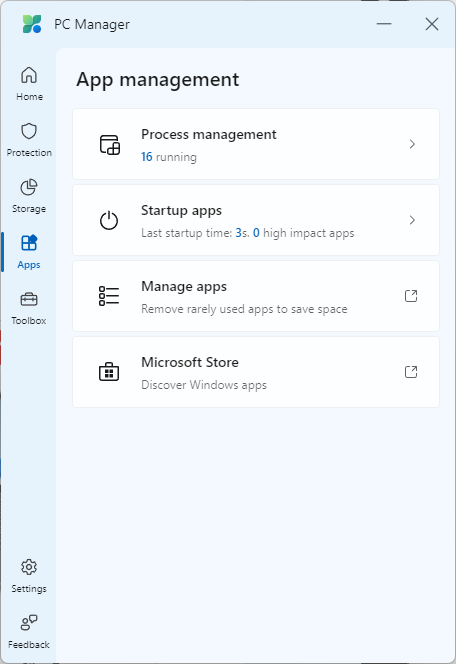 MS에서 만든 PC Manager 설치, 사용법 : 네이버 블로그