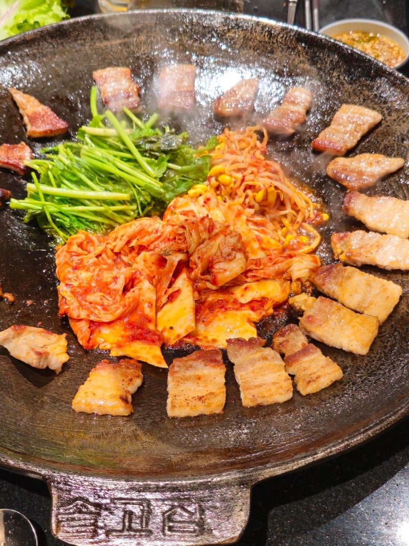 시흥맛집 시원한 배곧 삼겹살집 솥고집 네이버 블로그