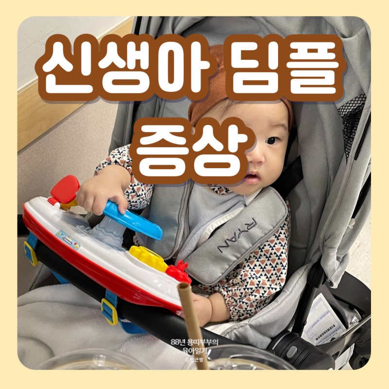 신생아 엉덩이 딤플 아기 꼬리뼈 주름 모양 수술 초음파 검사 비용 후기 네이버 블로그