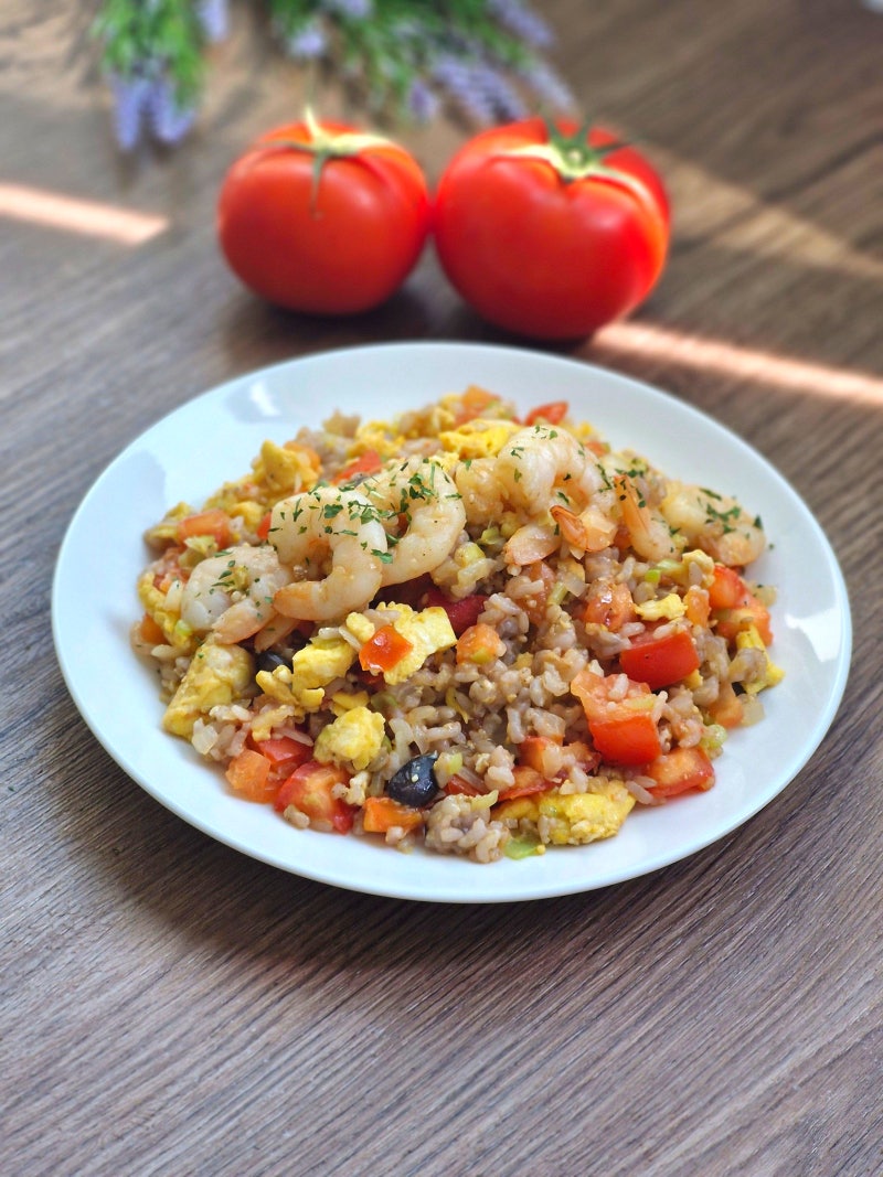 토마토 새우볶음밥 만들기 계란스크램블 토마토 볶음 만드는법 토마토 달걀볶음 토달볶 레시피 다이어트 토마토 계란요리 네이버 블로그