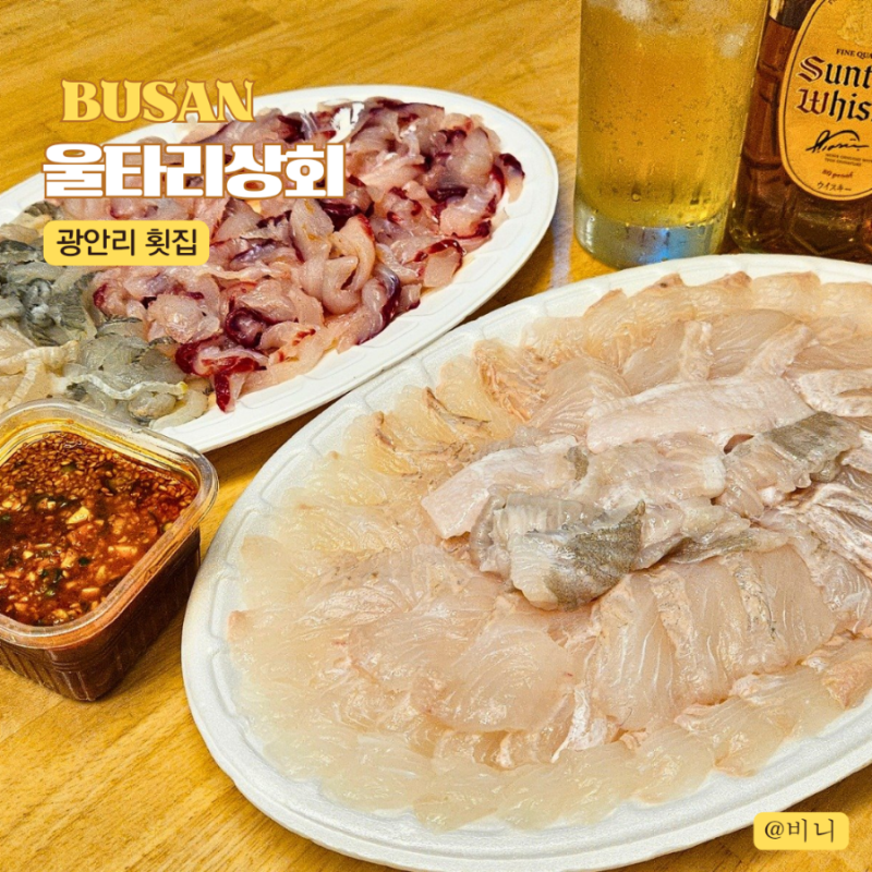 부산 광안리 민락회센터 민락동 횟집 울타리상회 포장 후기 네이버 블로그