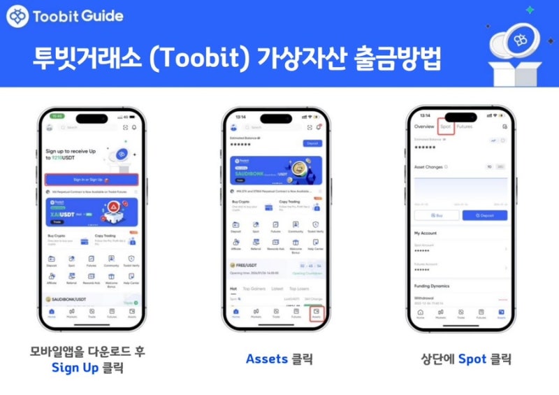 투빗 거래소 (Toobit) 입출금 및 거래방법 가이드 : 네이버 블로그