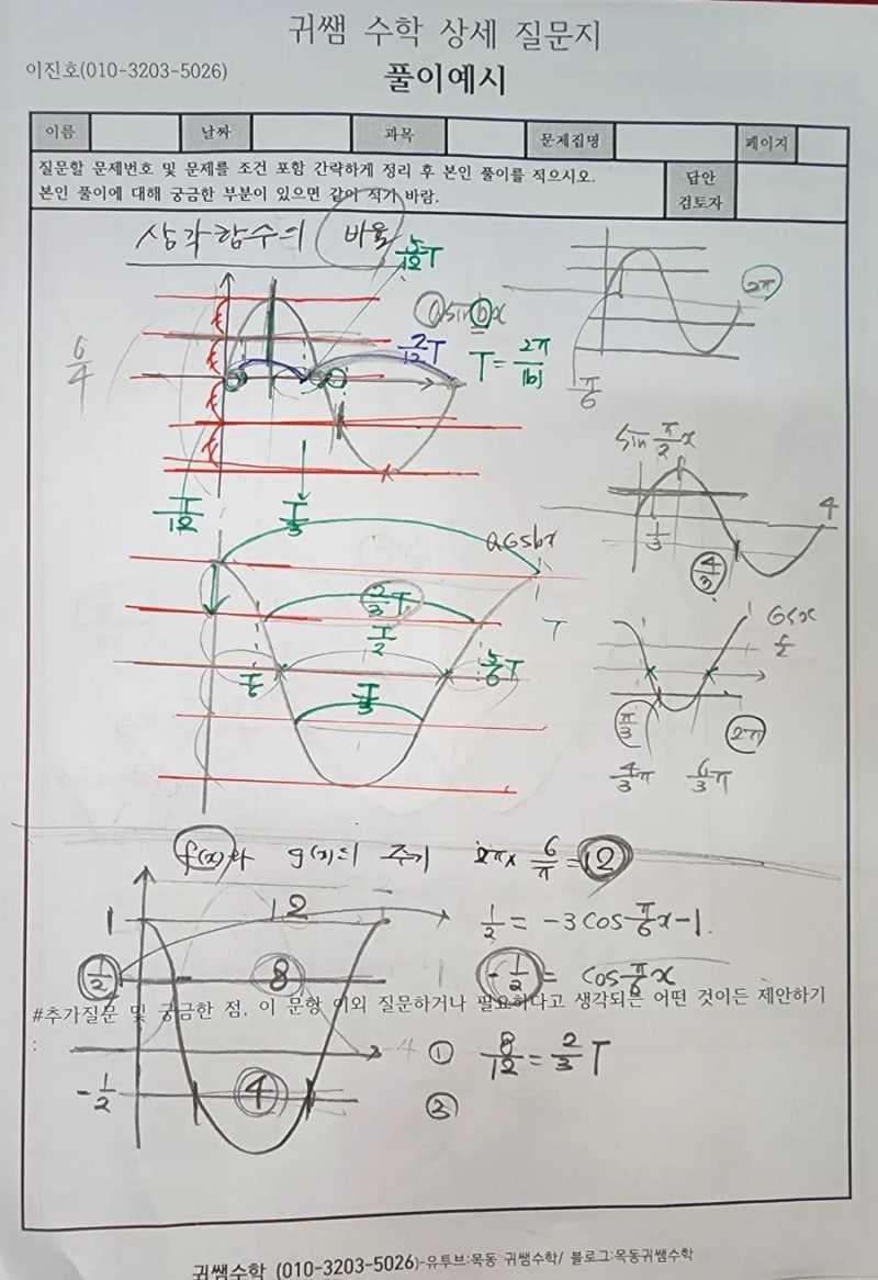 N축 개념의 활용 미적분 합성함수 극값의 판정에서의 N축 개념 3차 함수의 비례 문제와 같이 출제 2021년 수능수학 30번