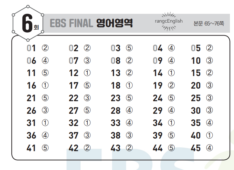 2025학년도 EBS FINAL 영어듣기 전체 음원. (문항지 없는 오디오 파일) : 네이버 블로그