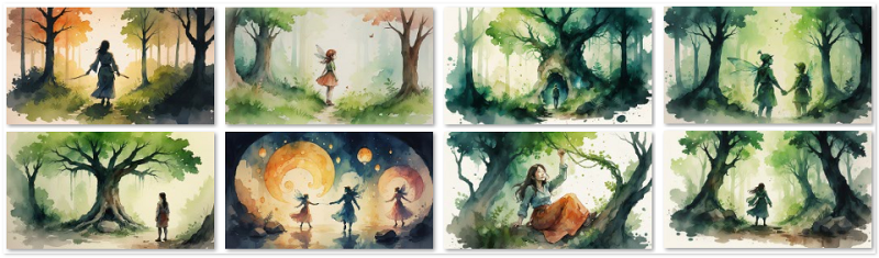 로어머신(Lore Machine) AI, 텍스트로 일관성 있는 웹툰과 캐릭터 만들기 : 네이버 블로그