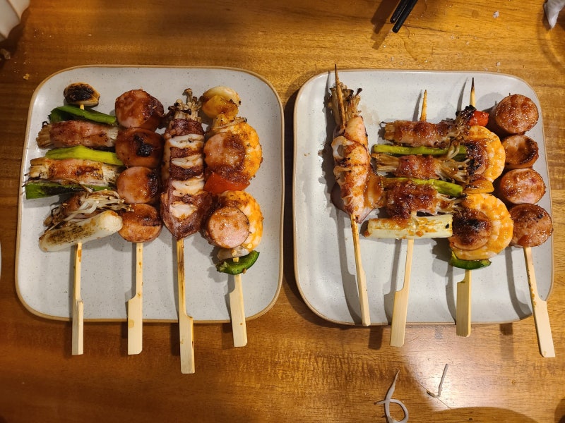 베트남 푸꾸옥 킹콩마트 맛집 메오키친 MEO Kitchen 메뉴 커플세트 꼬치 그랩푸드 배달 : 네이버 블로그