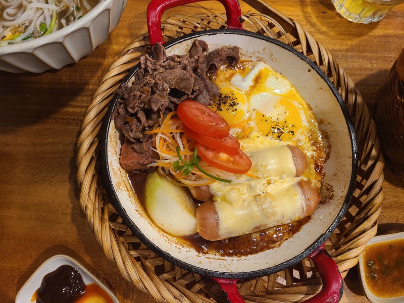 베트남 푸꾸옥 킹콩마트 맛집 메오키친 MEO Kitchen 메뉴 커플세트 꼬치 그랩푸드 배달 : 네이버 블로그