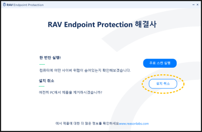 rav endpoint protection 정체 / 삭제해도 괜찮을까? : 네이버 블로그