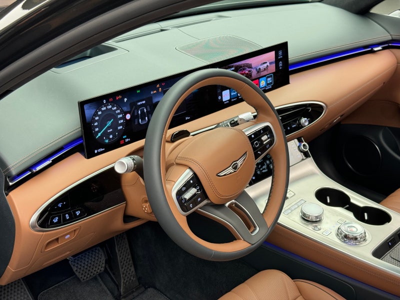 제네시스 GV70 페이스리프트 보고 왔네요 ft. 실내,색상,가격,제원 : 네이버 블로그