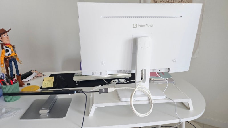 [제품] 인터픽셀 IP2726 화이트 27인치 모니터 내돈내산 후기by. 구일양 : 네이버 블로그