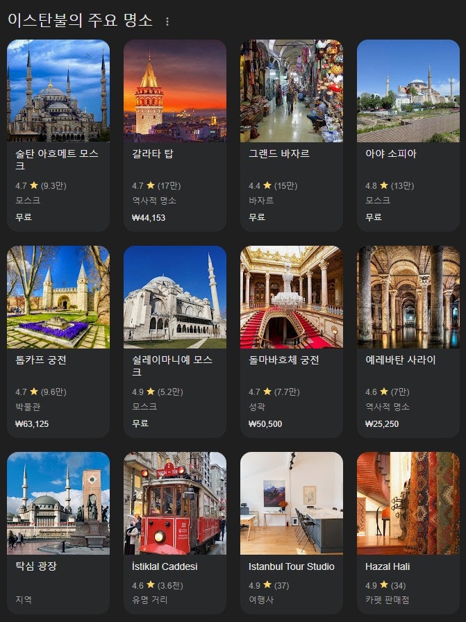 터키 여행 일정 및 터키 여행 코스 짜기 튀르키예 여행 지도 : 네이버 블로그