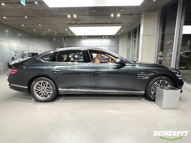 [제네시스] 2024 G80 2.5T 18인치 한라산 그린 구경 리뷰 : 네이버 블로그