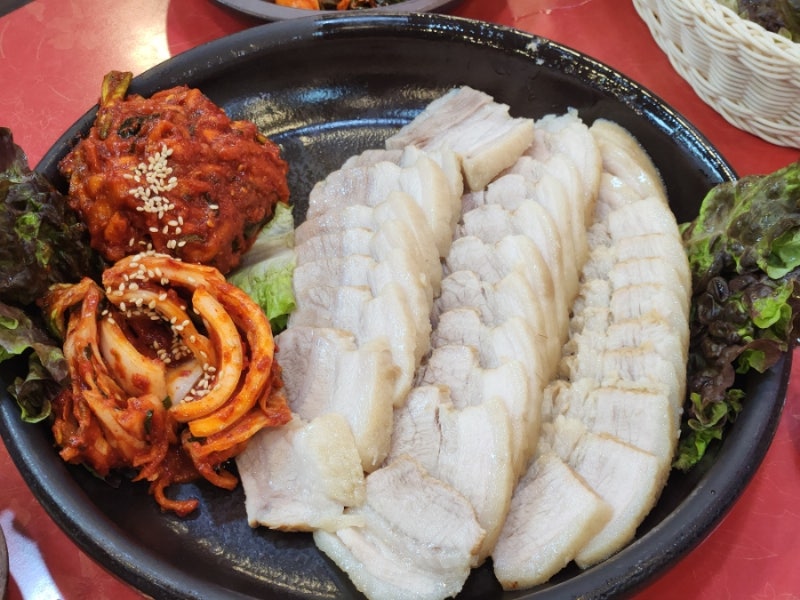 의왕 오전동 맛집 항아리보쌈 막국수 재방문한 식당 네이버 블로그