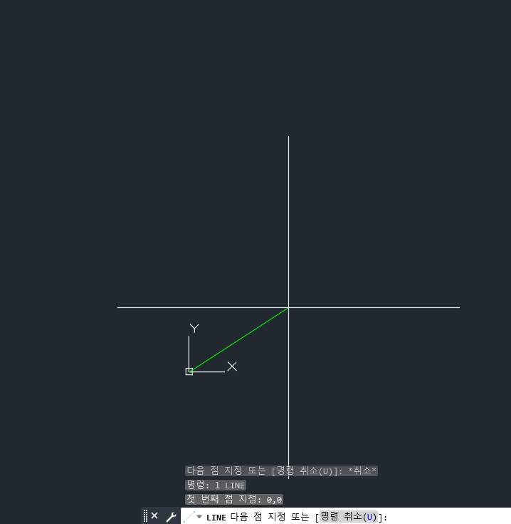오토캐드 Autocad 독학 시작 좌표 쉽게 이해하기 절대좌표 상대좌표 상대극좌표 네이버 블로그