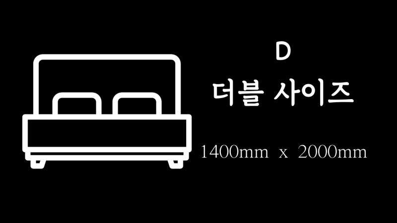싱글 더블 퀸 킹 침대 사이즈 표 비교 및 추천 네이버 블로그