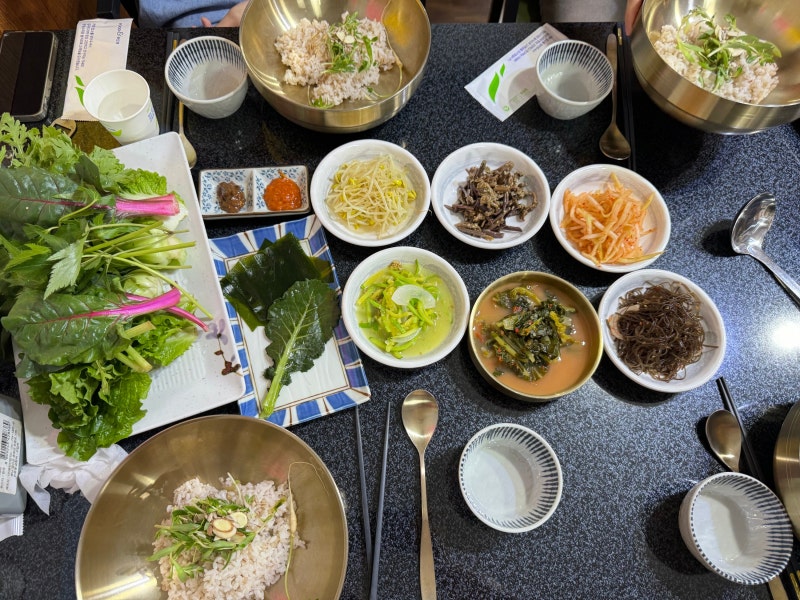 사직동 가성비 밥집 금강물회 보리밥 정식 1만원에 먹을 수 있는 곳 네이버 블로그