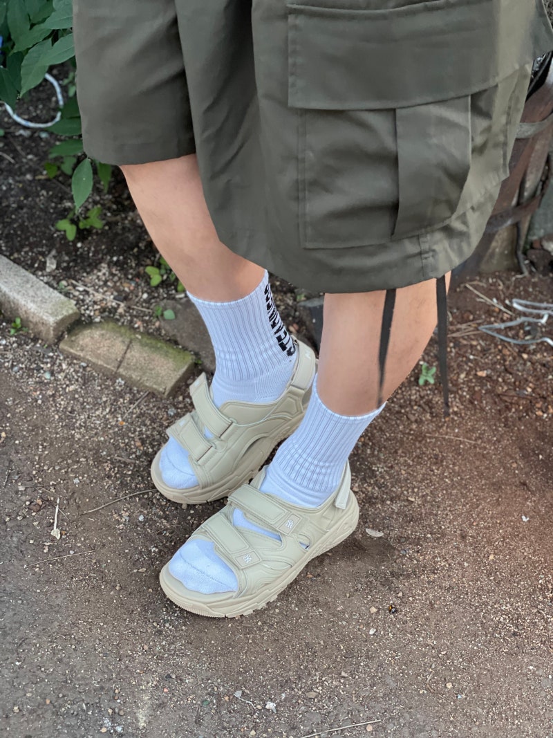 남성 고프코어룩 신발브랜드 MLB 엠엘비의 힙한 벨크로샌들 : 네이버 블로그