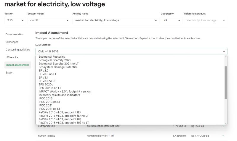Ecoinvent LCI DB 검색 하는 방법 (해외 LCI DB 찾기) : 네이버 블로그