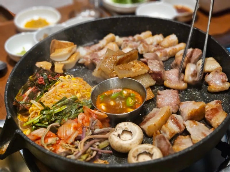 창원회식 상남동 맛집 꽃돼지식당 구워주니까 넘 좋네요 네이버 블로그