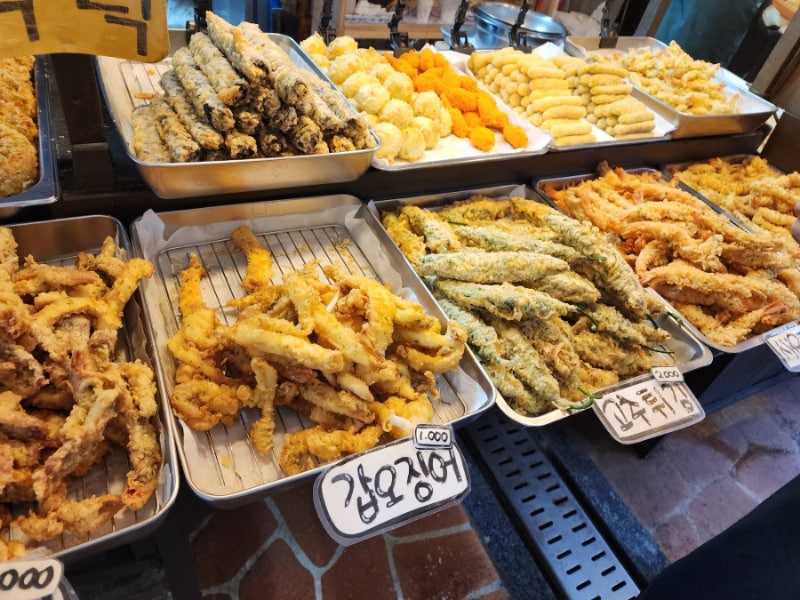 태안맛집 안면도수산시장 튀김and떡볶이 맛집 간판없는 찐맛집 네이버 블로그