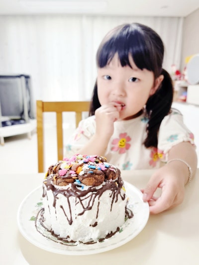 집콕 오감 놀이 키즈 홈베이킹 4살 아이와 케이크 만들기 네이버 블로그