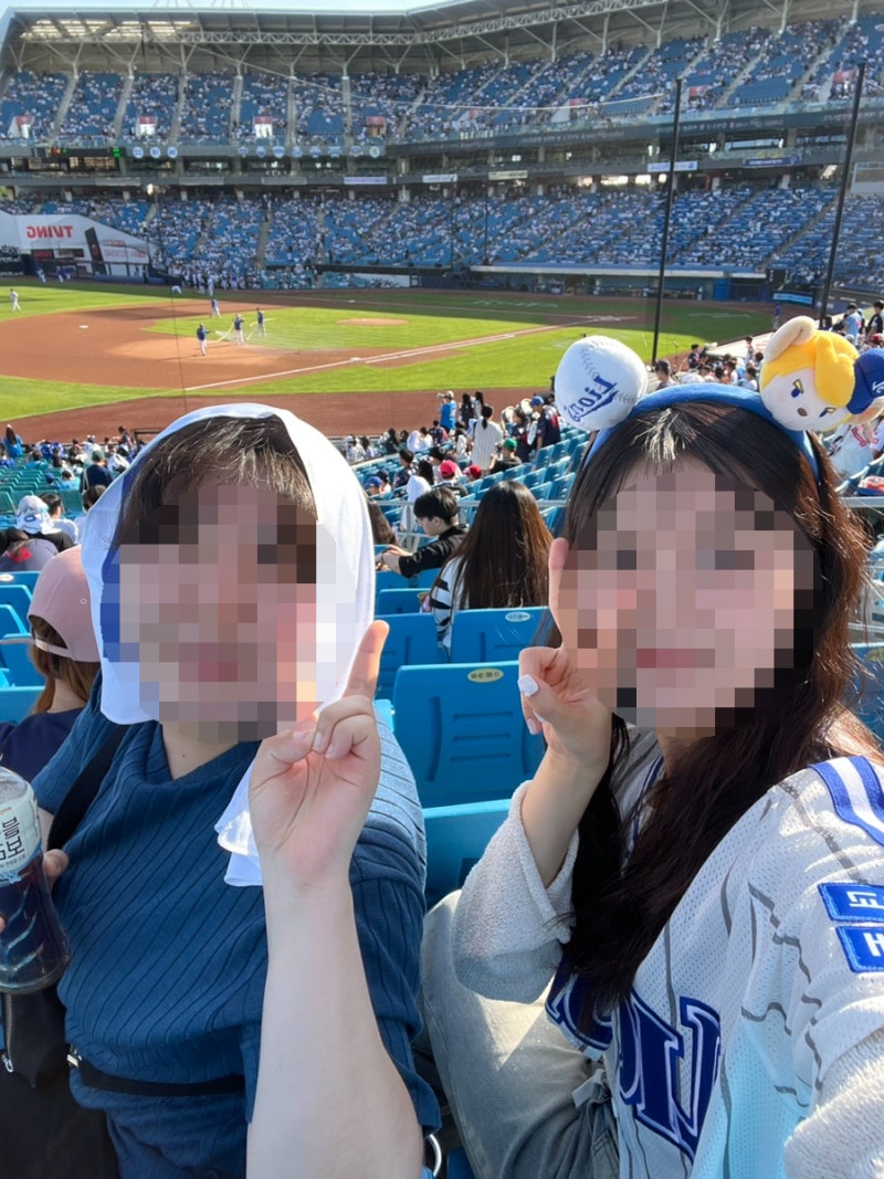 삼성 라이온즈파크 라팍 좌석 1루내야지정석 잔디석 외야테이블석 시야 및 먹거리 네이버 블로그