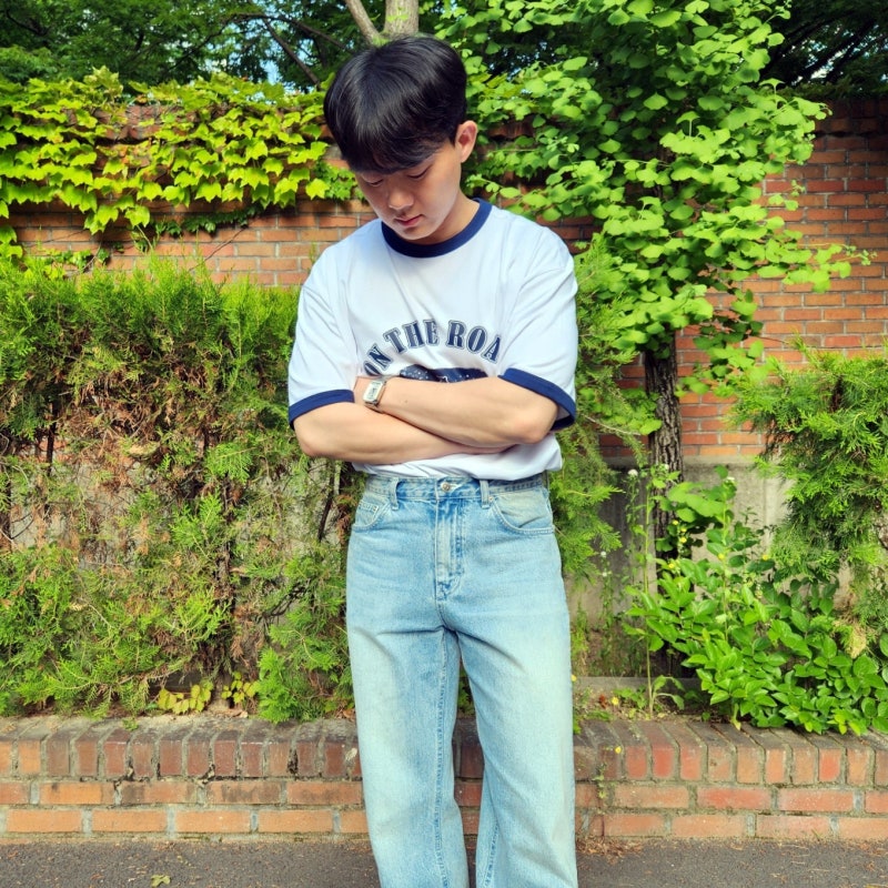 체이스컬트 링거티로 요즘 트렌드한 남자 반팔 코디 도전하자 네이버 블로그