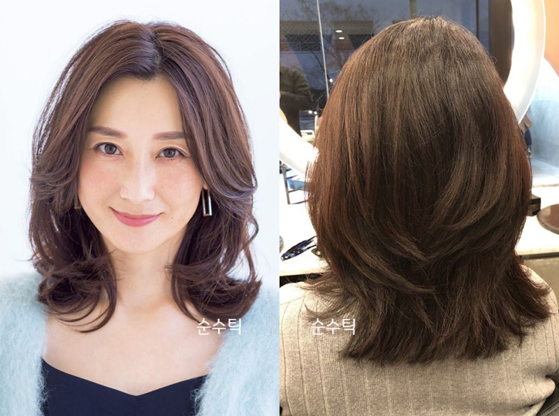 40대 50대 중년여성 헤어스타일 젊어보이는 머리 모음 네이버 블로그