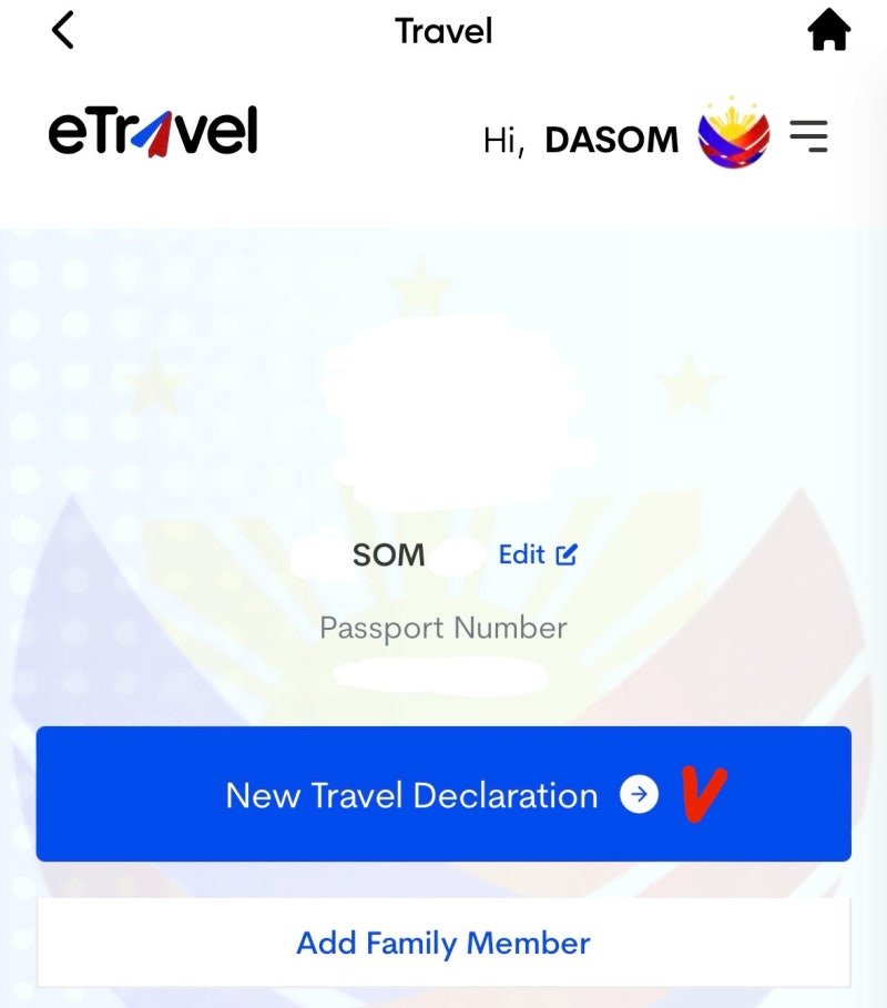 필리핀 이트래블 작성방법 Etravel Egovph 새로 변경된 입국신고서 세관신고 등록 세부 여행 필수 서류 네이버 블로그