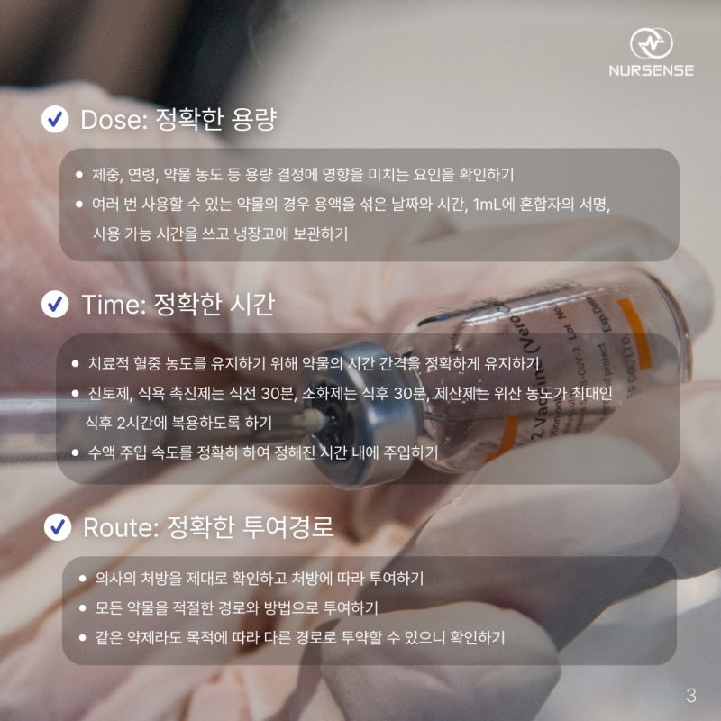 간호 지식 투약 오류 예방을 위한 5rights 네이버 블로그