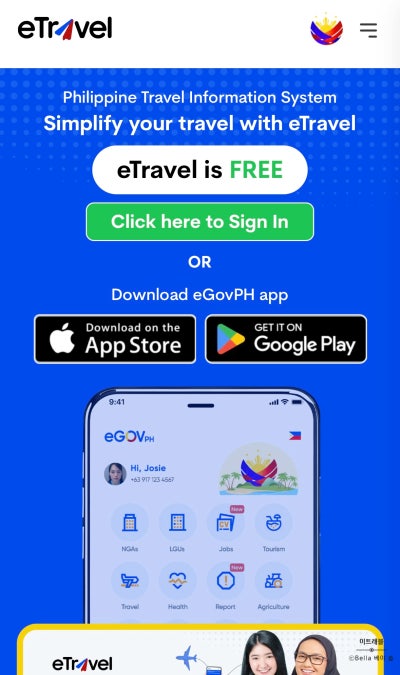 필리핀 이트래블 작성방법 Etravel Egovph 새로 변경된 입국신고서 세관신고 등록 세부 여행 필수 서류 네이버 블로그