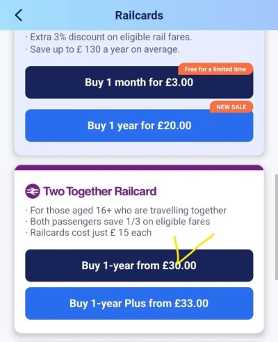 [2주 영국 여행] 기차 예매 방법 정리, Railcard 할인 코드, TRAINPAL, Two to Together 적용 ...