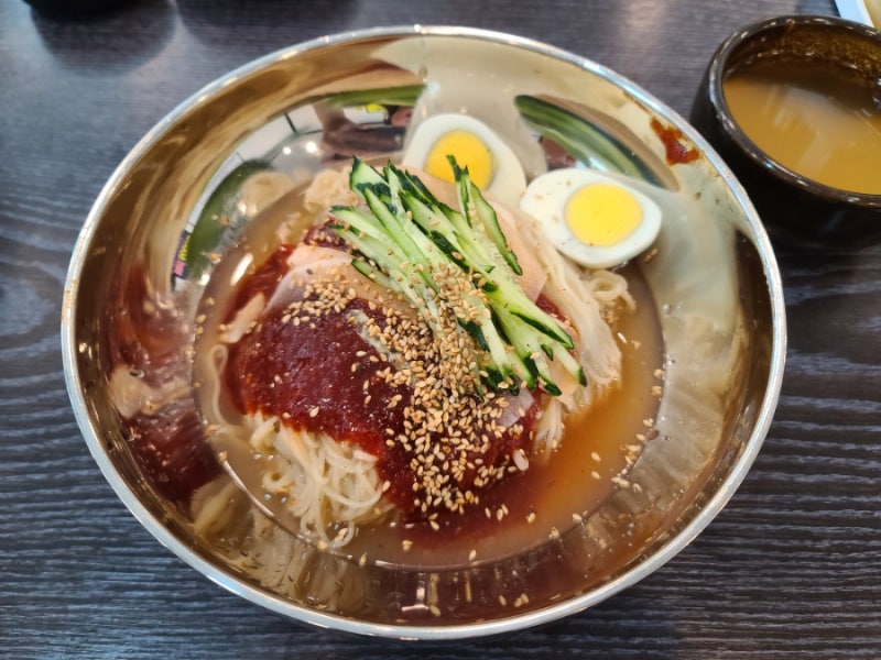 우리밀로 만들어 속이편한 우리밀면경주 밀면맛집밀면 6천원 오픈이벤트 행사황성동 맛집 네이버 블로그
