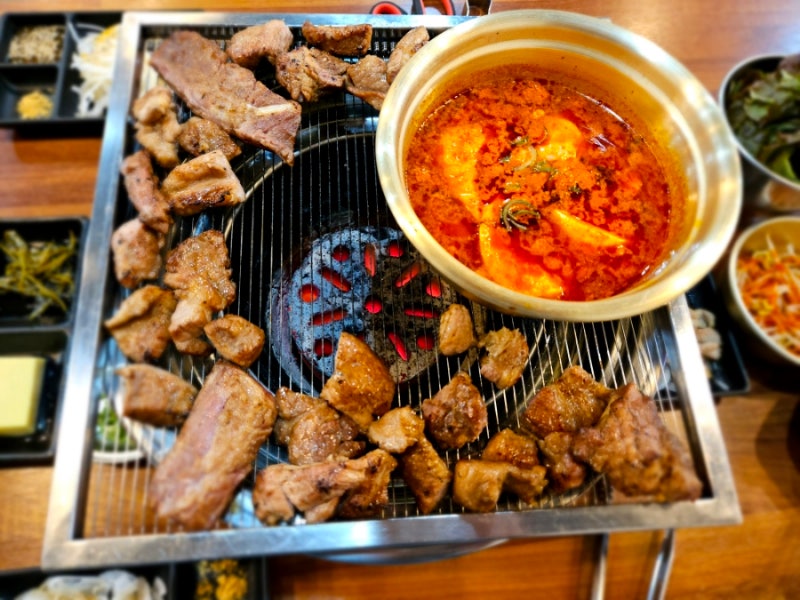 여수 현지인 맛집 연탄돼지갈비 국내산 고기를 사용하는 가성비가 좋은 곳 네이버 블로그