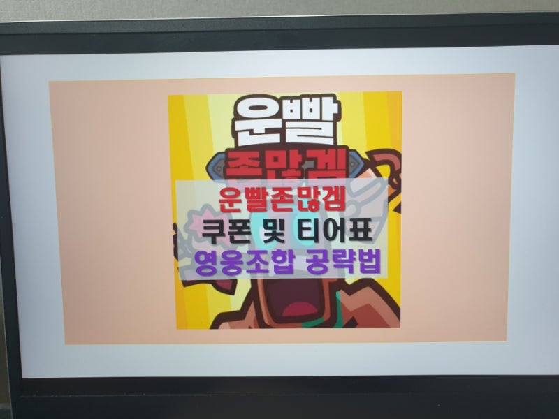 운빨존많겜 초보자 완벽가이드 I 영웅 조합 공략팁 쿠폰 티어표 정리 네이버 블로그