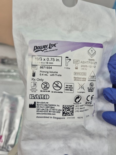 [케모포트 니들 교체, 주의사항] Chemo port / V-P port needle change, dressing : 네이버 블로그