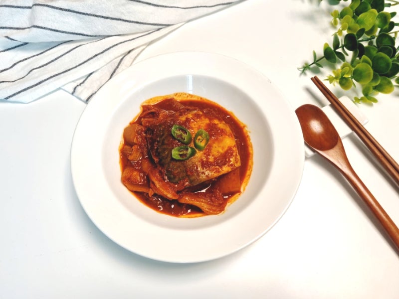 백종원 고등어김치찜 레시피 자반고등어 김치조림 고등어 무조림 양념 네이버 블로그