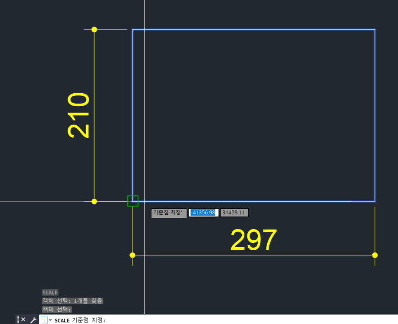 오토캐드 AutoCad 도면의 크기와 척도 Scale : 네이버 블로그
