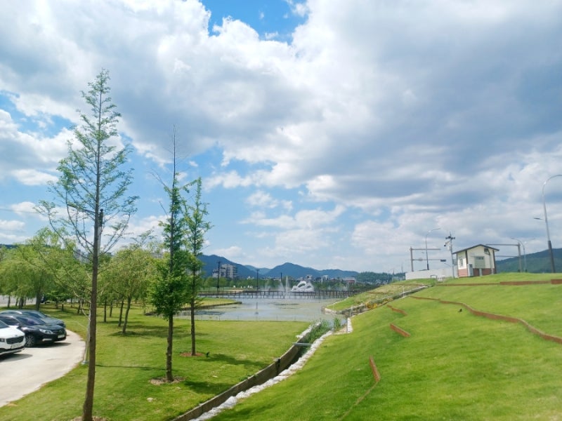 순천오천그린광장과 그린아일랜드 산책 명상 맨발걷기 좋은곳 네이버 블로그