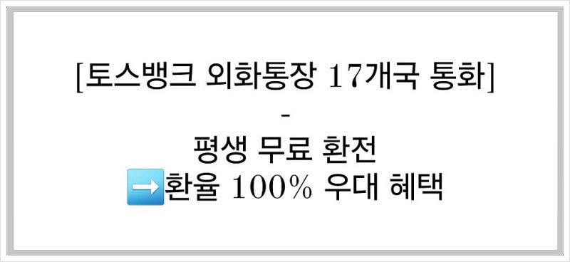 토스뱅크 외화통장 환전 후기 출금 이체 체크 카드 장단점 네이버 블로그