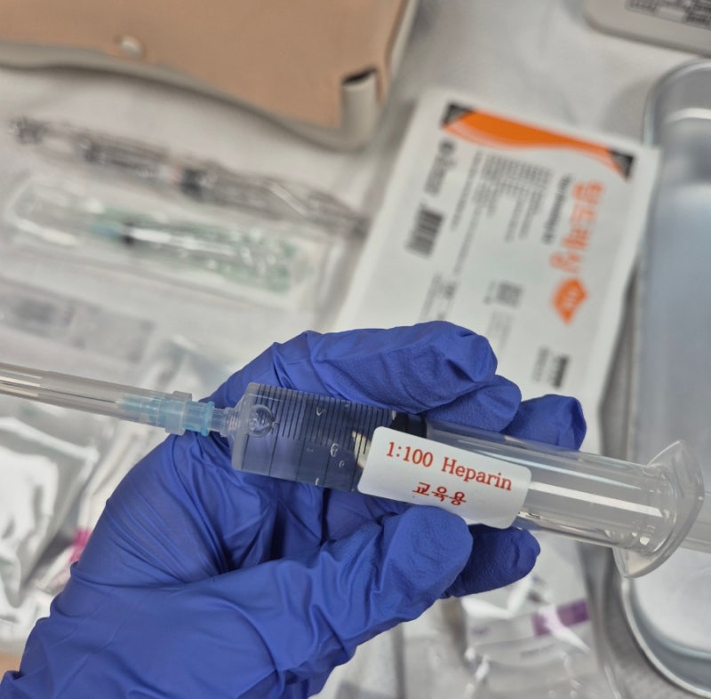 [케모포트 니들 교체, 주의사항] Chemo port / V-P port needle change, dressing : 네이버 블로그