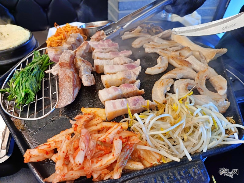 불당동 고기집 천안 조선부뚜막 미나리 삼겹살 맛집 네이버 블로그