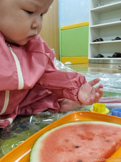 아기 수박 오감 촉감놀이 준비물 놀이방법 놀이효과 정리 네이버 블로그