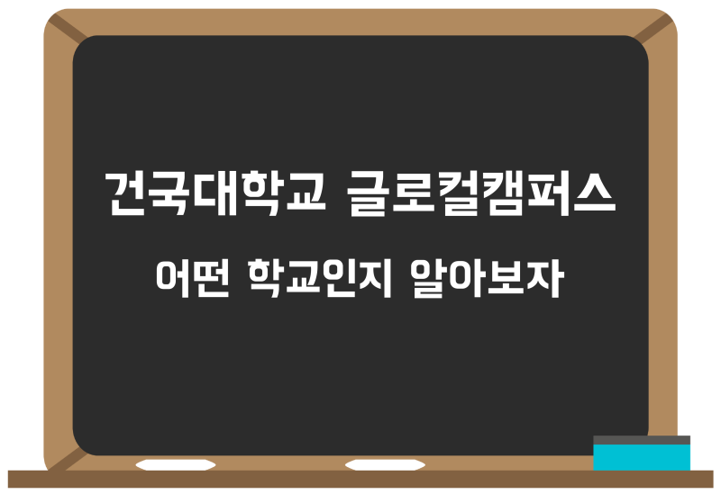 건국대학교 글로컬캠퍼스 학과수준특징취업률 등 대학 소개 네이버 블로그